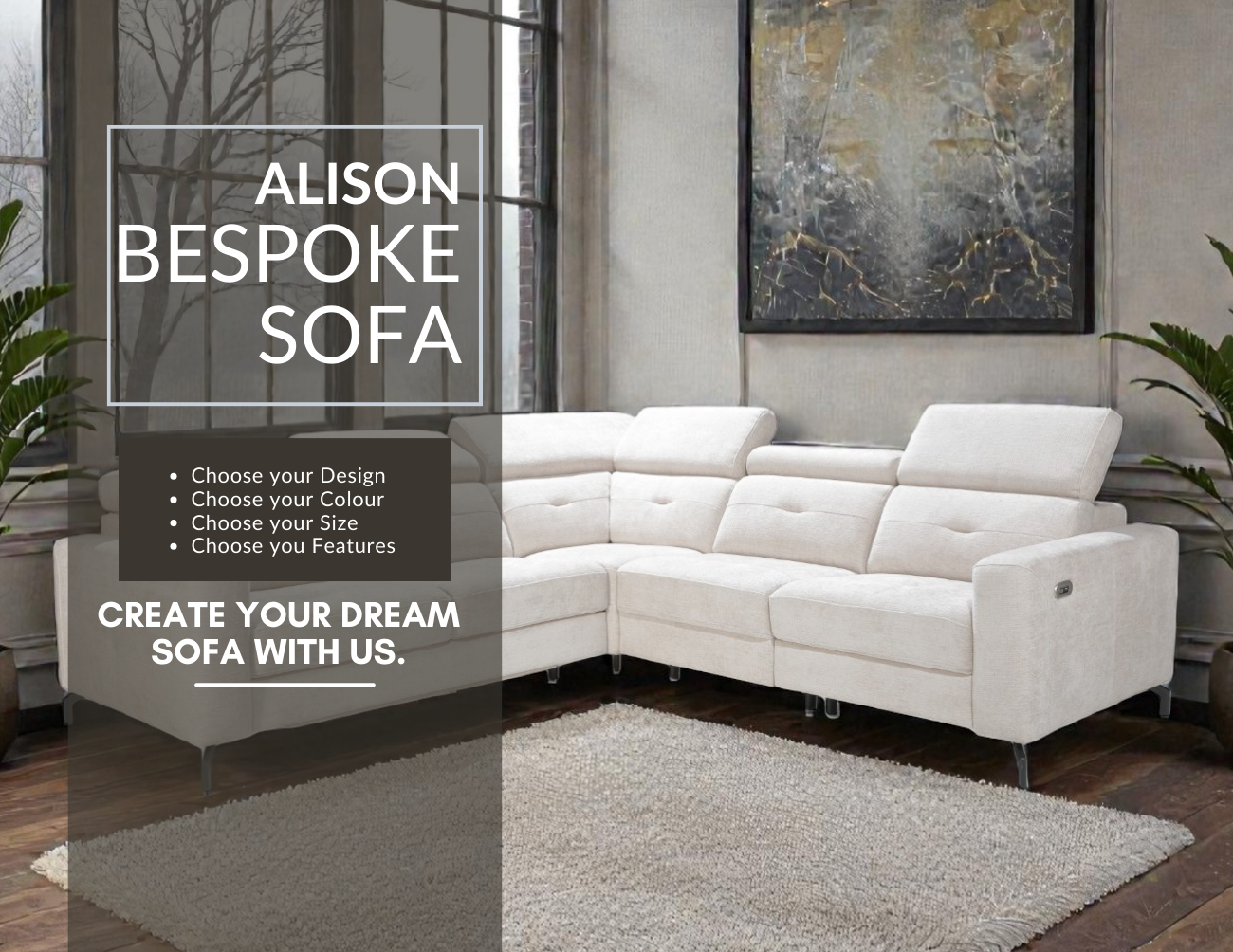 Alison Sofa – Bespoke Sofa in Ireland | J&B Furniture