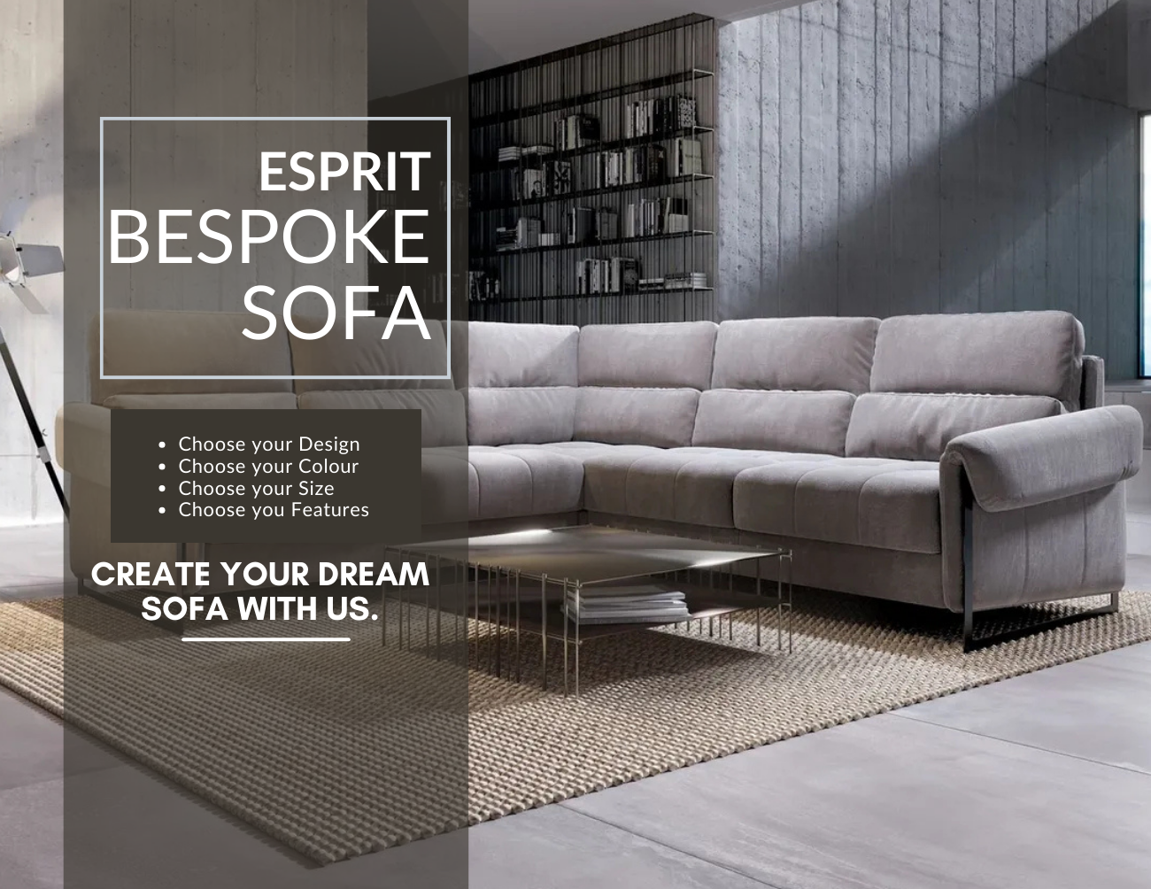 Esprit Sofa – Bespoke Sofas in Ireland | J&B Furniture
